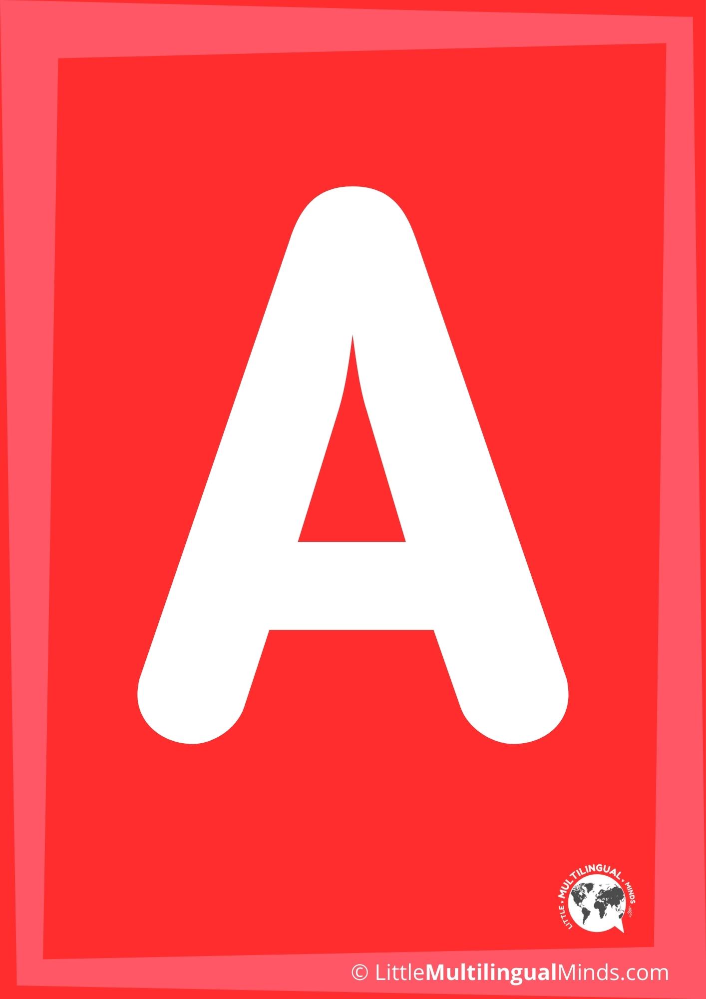 Free Flashcards of Alphabet and 28 Fun Alphabet Games