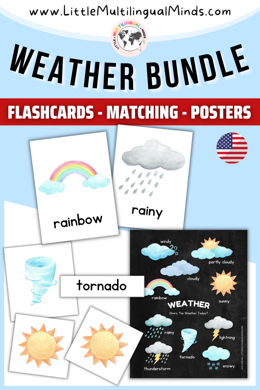 Free Weather Chart for Preschool, Pre-K, and Kindergarten